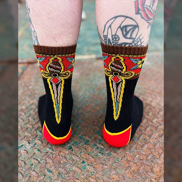 Rose & Dagger Socks – FLAG Tattoo Supply